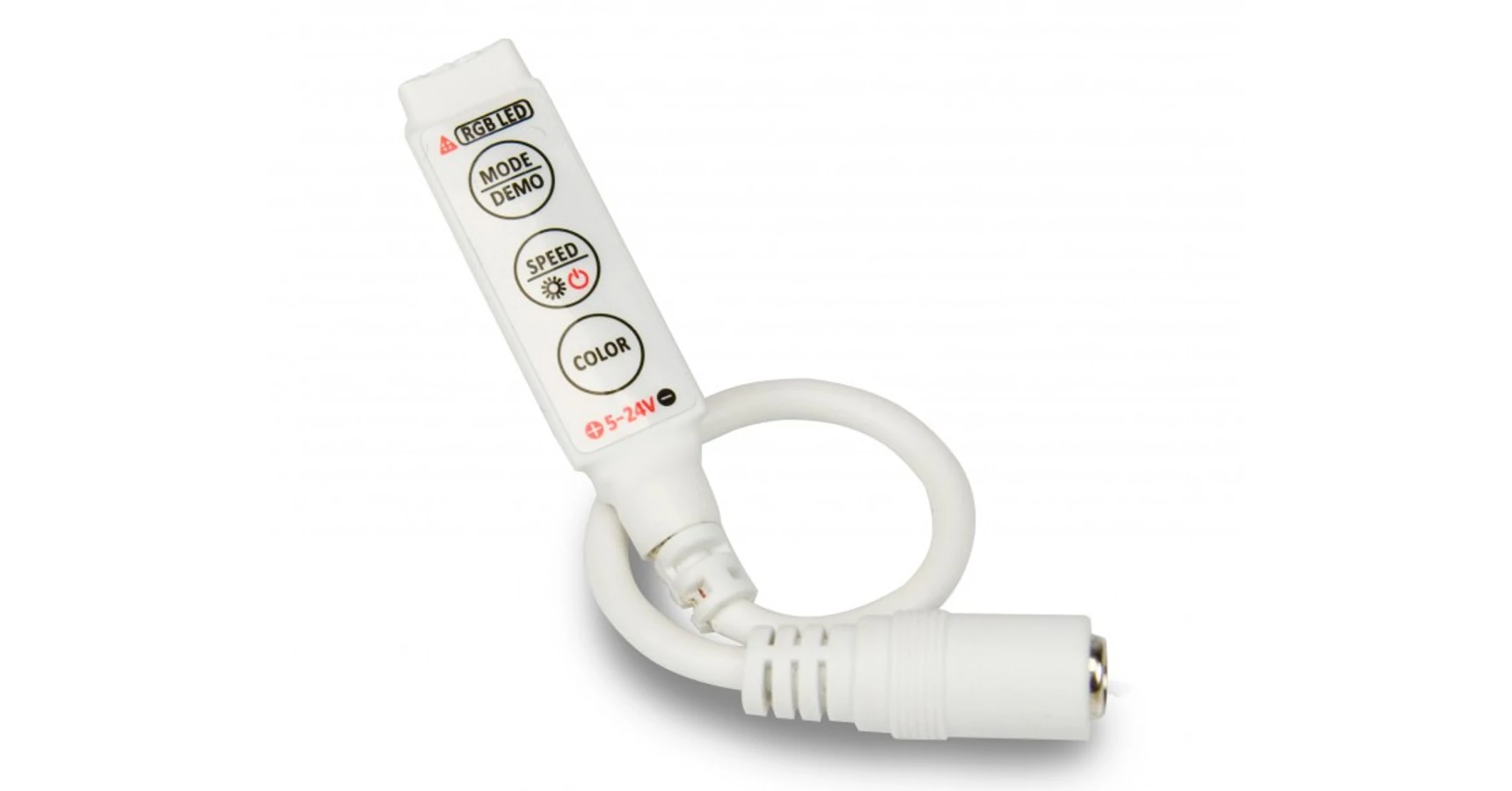 nyomógombos mini RGB led szalag vezérlő